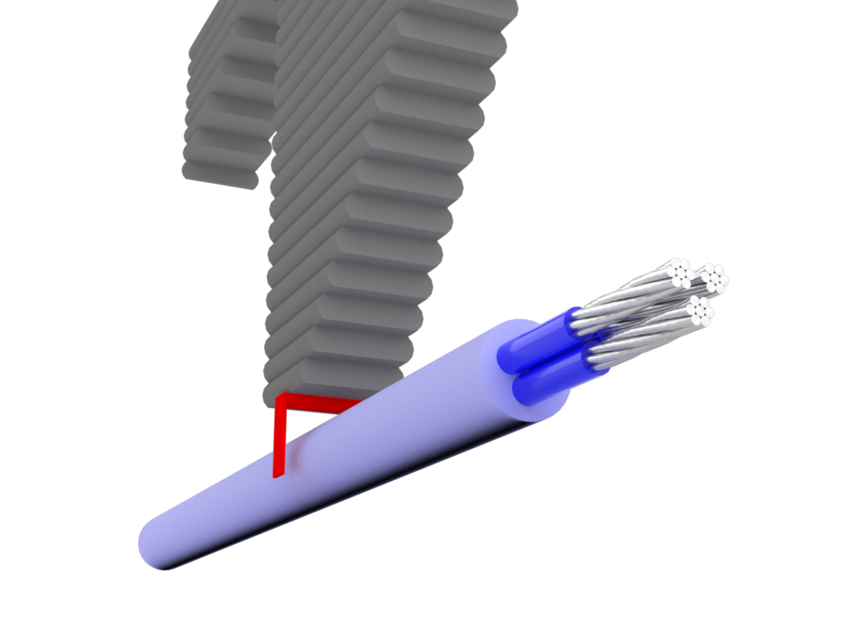 integrated intumescent material grouted ducts applied insulation